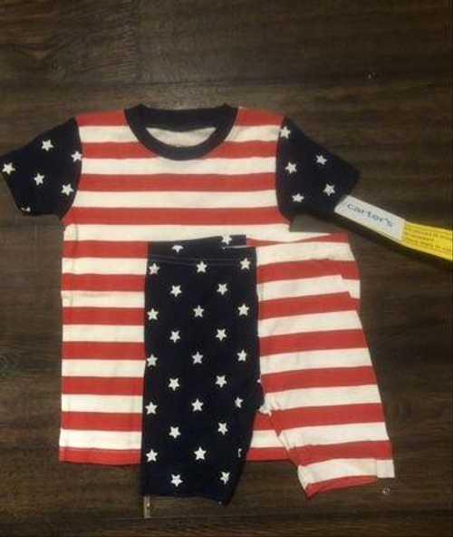 Пижама carters новая,2t