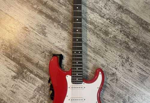 Электрогитара Squier MM Stratocaster HT red