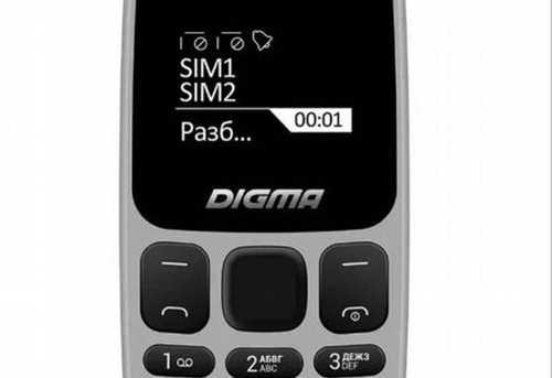Мобильный телефон Digma Linux с номером теле 2