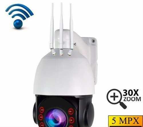 Уличная IP PTZ камера wifi 5Mp Sony cmos 30X zoom