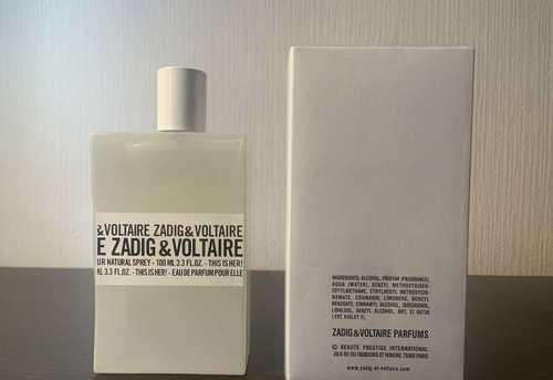 Духи женские Zadig voltaire this is her 100ml