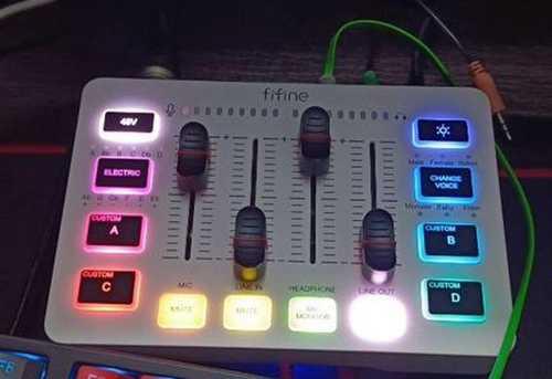 Fifine ampligame sc3 — Звуковой микшер