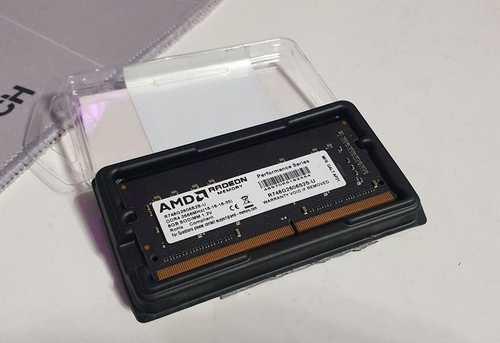 Оперативная память sodimm AMD DDR4 8Gb