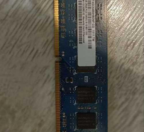 Оперативная память Nanya 4 гб DDR3 1333 мгц