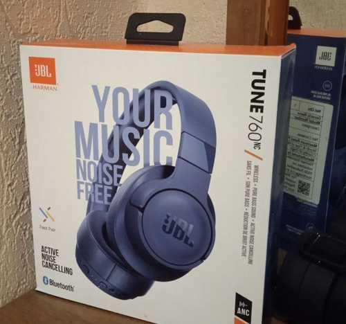 Беспроводные наушники jbl tune 760nc