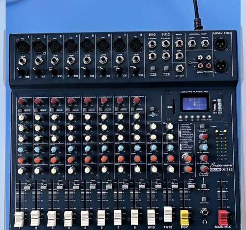 Микшерный пульт studiomaster club XS12