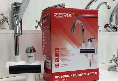 Продам проточный водонагреватель zerix