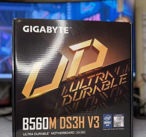 Материнская плата Gigabyte B560M DS3H V3(Новая)