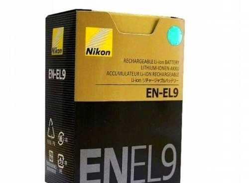 Аккумулятор Nikon EN-EL9 / EN-EL9a новый