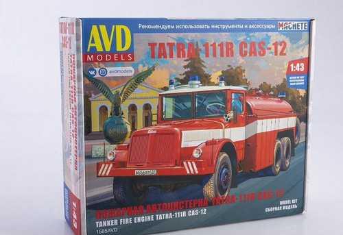 Сборная модель Tatra-111R пожарная автоцистерна