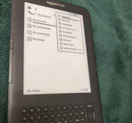 Электронная книга Amazon kindle D00901 wifi