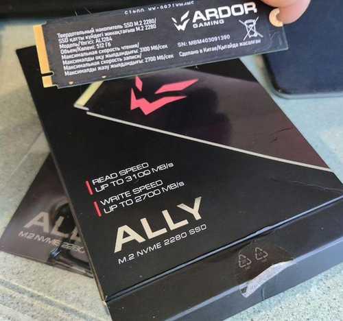 Ardor gaming ssd m2 512