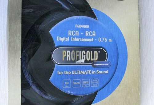 Кабель цифровой profigold PGD 4000(RCA-RCA)
