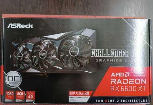 ASRock RX 6600 XT Challenger Pro OC 8Gb + гарантия