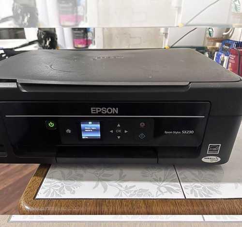 Принтер мфу epson stylus sx230