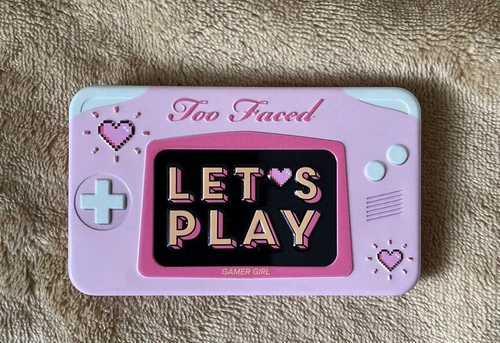 Палетка теней для век Too Faced Let's Play