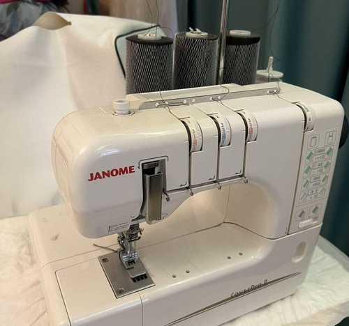 Коверлок janome pro 2