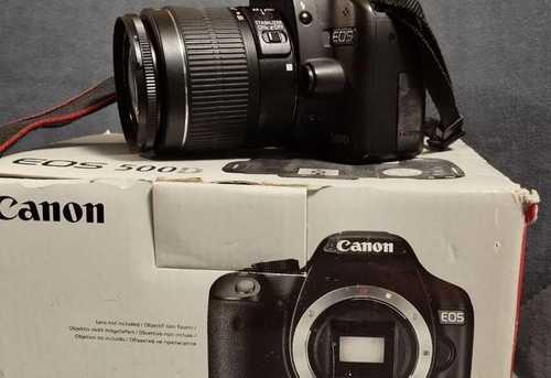 Canon 500D kit 18-55mm is ll