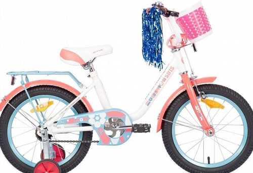 Велосипед sitis molly 16" (2023) White-Pink Vol213