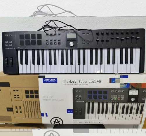 Arturia keylab essential 49 mk3