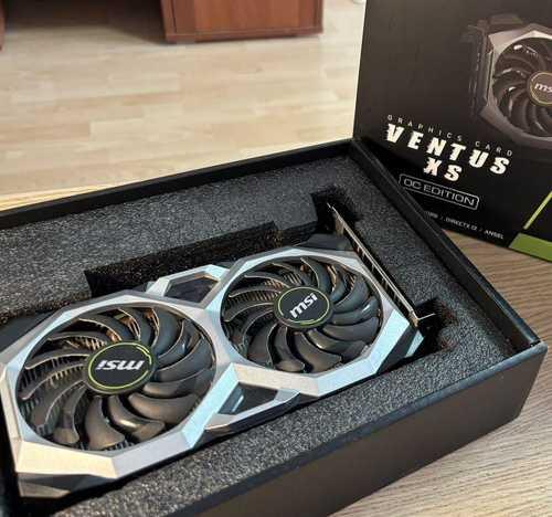 Видеокарта GTX MSI 1660 Ti ventus XS 6G OC