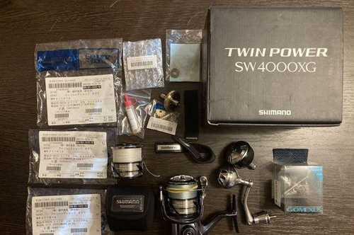 Катушка Shimano 21 Twin Power SW 4000XG (PG) +