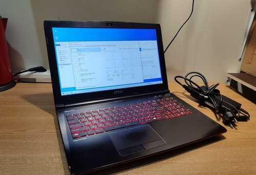 Игровой ноутбук Msi i7-6700HQ + GTX965M
