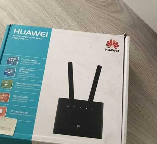 Wifi роутер 4g модем huawei b315