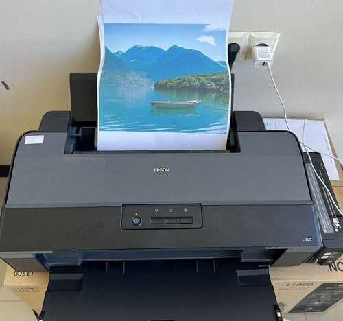 Принтер струйный Epson L1300 цветной А3