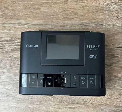Компактный фотопринтер Canon Selphy CP1300