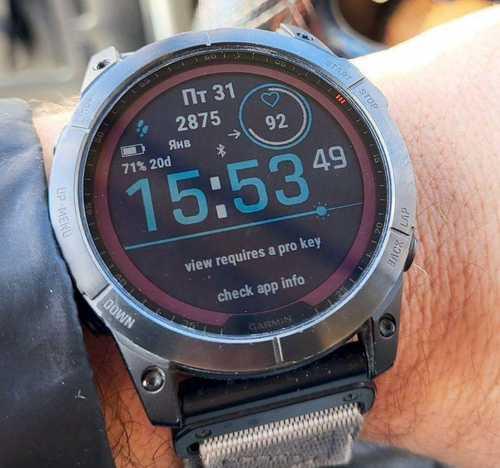 Garmin fenix 7x sapphire solar