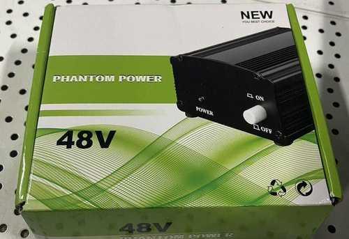 Блок для подключения микрофона Phantom Power 48V