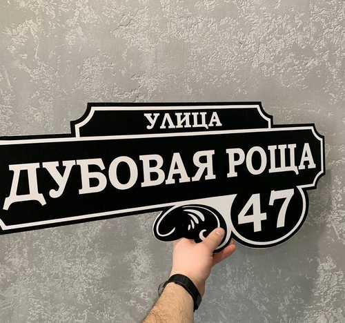 Уличная табличка