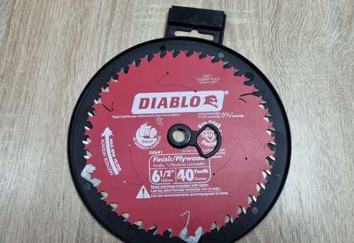 Пильный диск Diablo D0641 165мм/16мм финишный