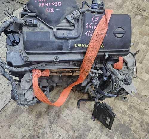 Двигатель+акпп CR14 nissan march,cub