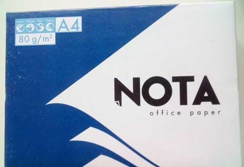 Бумага А4 nota Финляндия