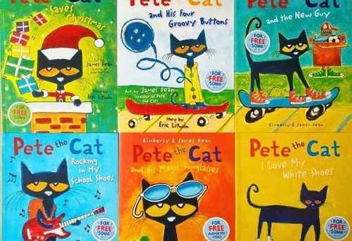 Детские книги на английском языке Pete the Cat