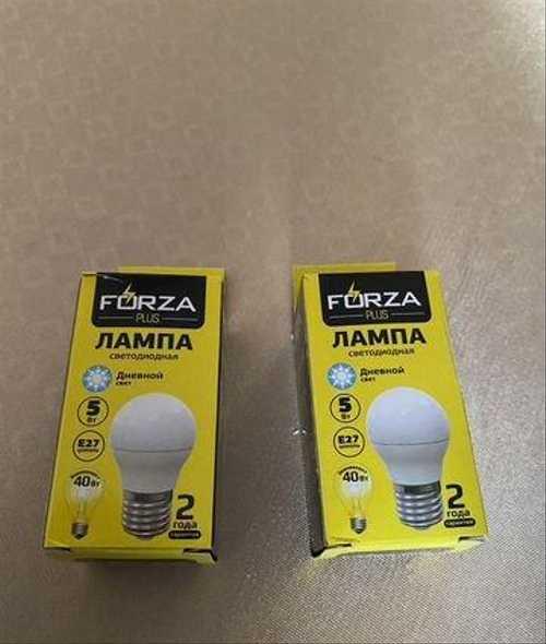 Лампа светодиодная Forza Е27 5 Вт