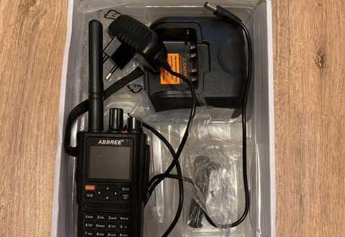 Рация abbree AR-F8 с GPS (Satcom)