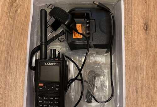 Рация abbree AR-F8 с GPS (Satcom)