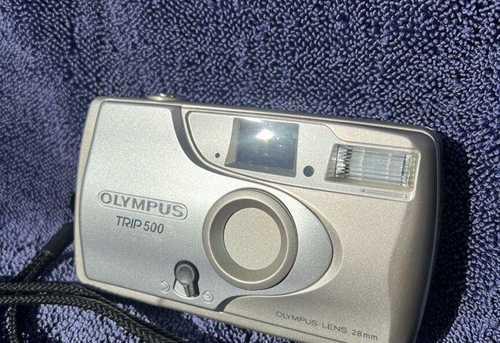 Плёночный фотоаппарат olimpus trip 500