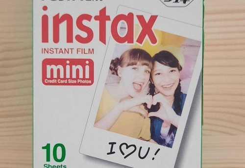 Картриджи FujiFilm Instax mini