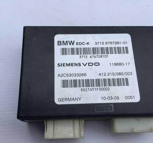 Эбу подвески EDC K BMW E65 E66 E67 M5 E60 M6 E63