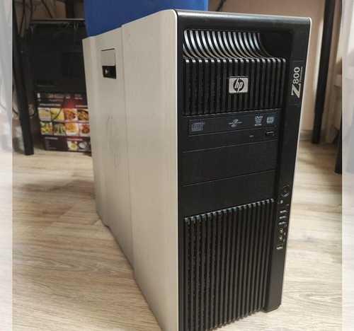 Hp z800 workstation 2x5690/64Gb/120SSD