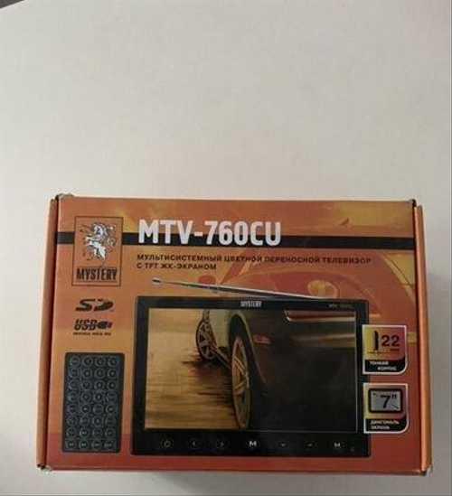 Автомобильный телевизор Mystery MTV-760CU