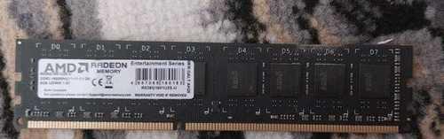 DDR3 8Gb 1600MHz AMD Radeon R538G1601U2S-U 1.5V