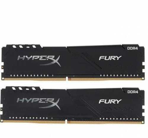 Оперативная память Kingston HyperX fury Black HX42