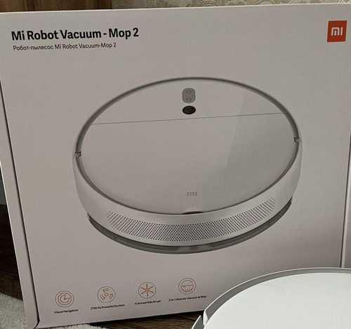 Робот пылесос xiaomi mi robot vacuum mop 2