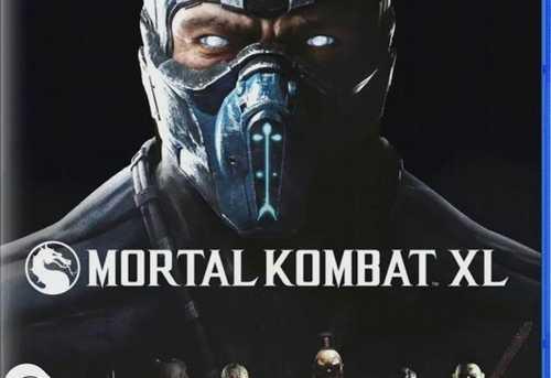 Игра на диске Mortal Kombat XL PS4
