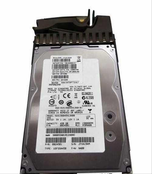 Жесткий диск NetApp 450Gb 108-00206+С1 46Y0295 SAS